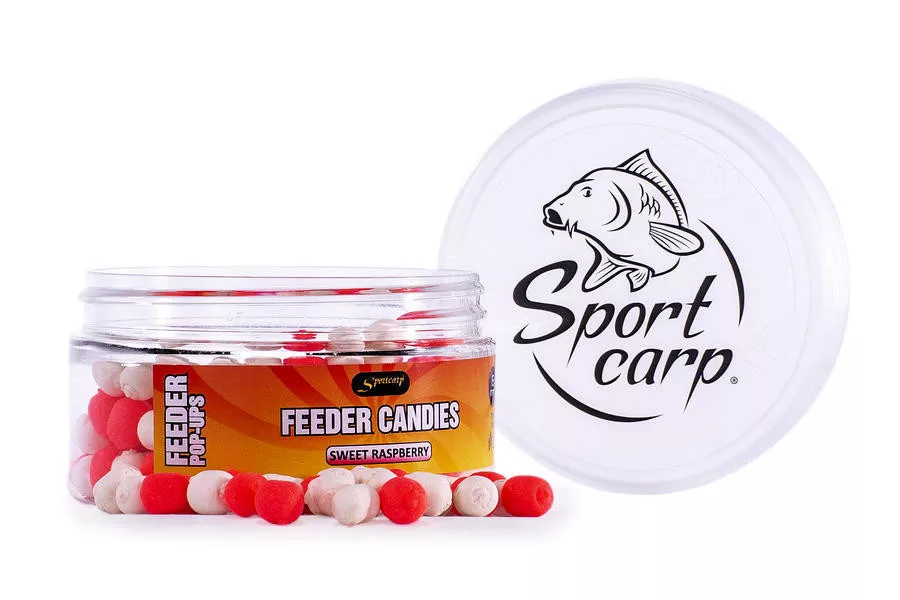 Sportcarp Feeder Pop-ups Candies 8mm Sweet Raspberry - Pesca